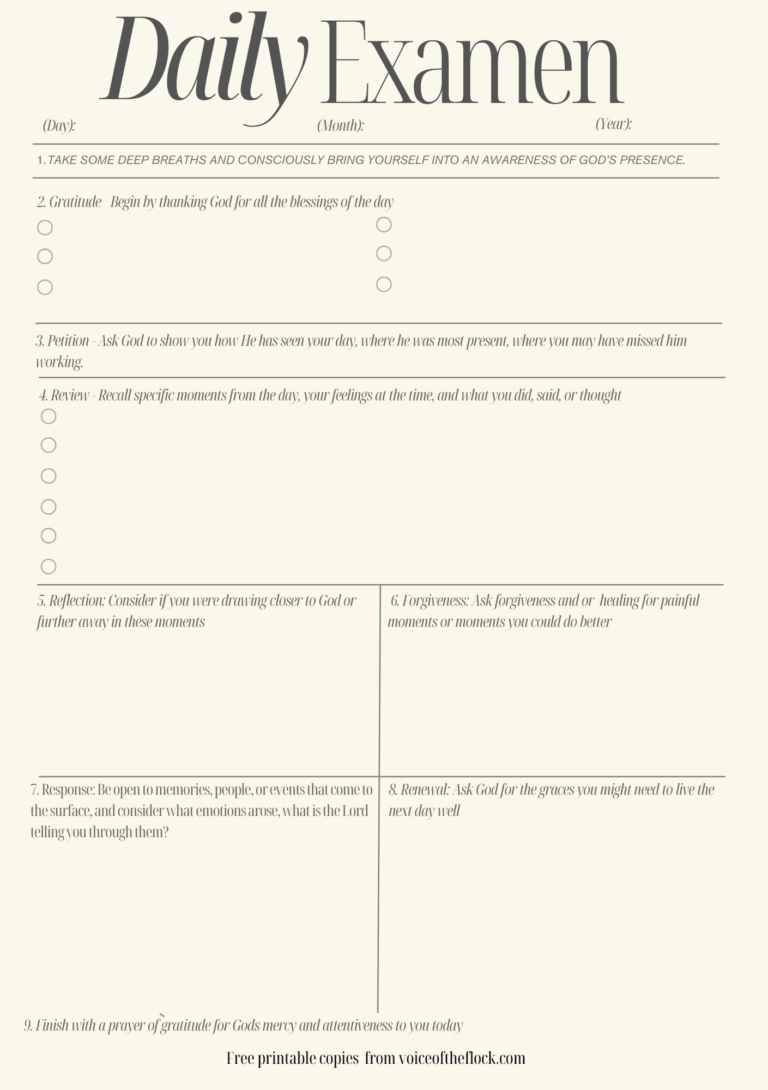 Examen printable